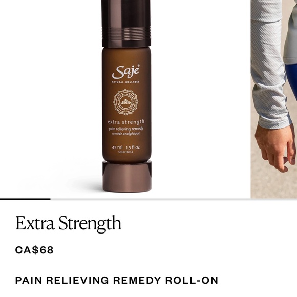 Saje | Other | Saje Extra Strength Pain Relieving Remedy | Poshmark